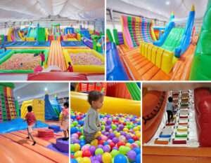Bouncy Paradise: World's Largest Indoor inflated Playground